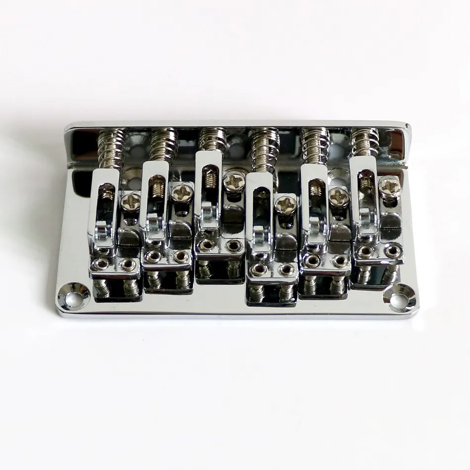 Chrome Plated 12 Strings Guitar Bridge Replacement Guitar Parts Fit for ...