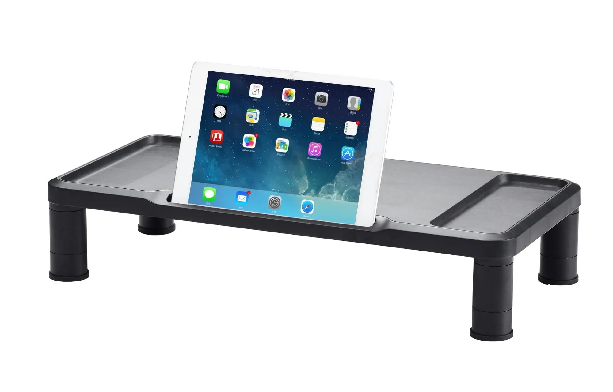 Ergonomic Design Plastic Height Adjustable Flexible Laptop/Monitor ...