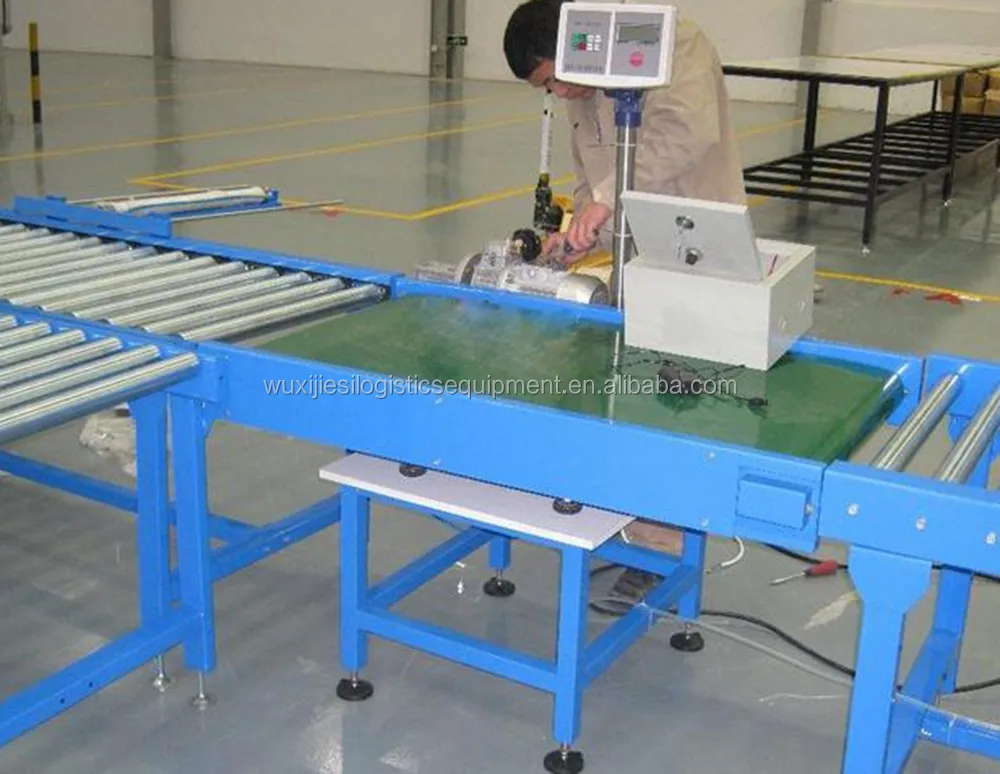 Weighing Motorized Roller Conveyor System - Buy Weighing Motorized ...
