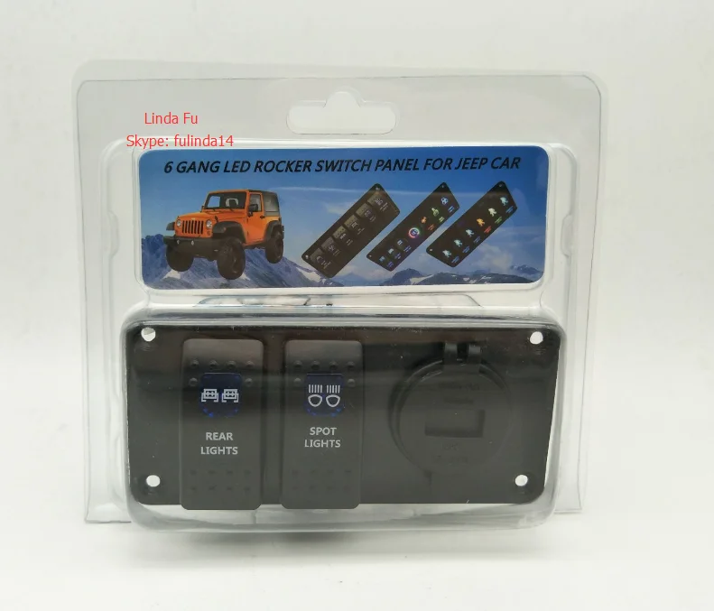 3 Way Lights Toggle Switch Panel Carbon Fiber For Race Car Engine Start ...