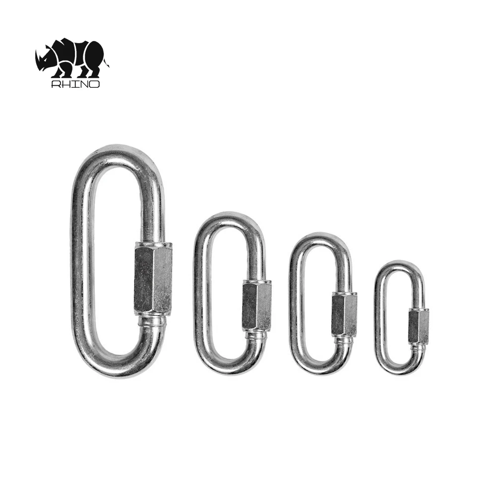 Rigging Hardware Fastener Carbon Steel Galvanized Oval Quick Link With ...