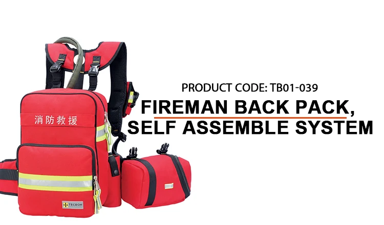 OEM Assemble Fireman Fire Fighting Backpack - Tecron/oem