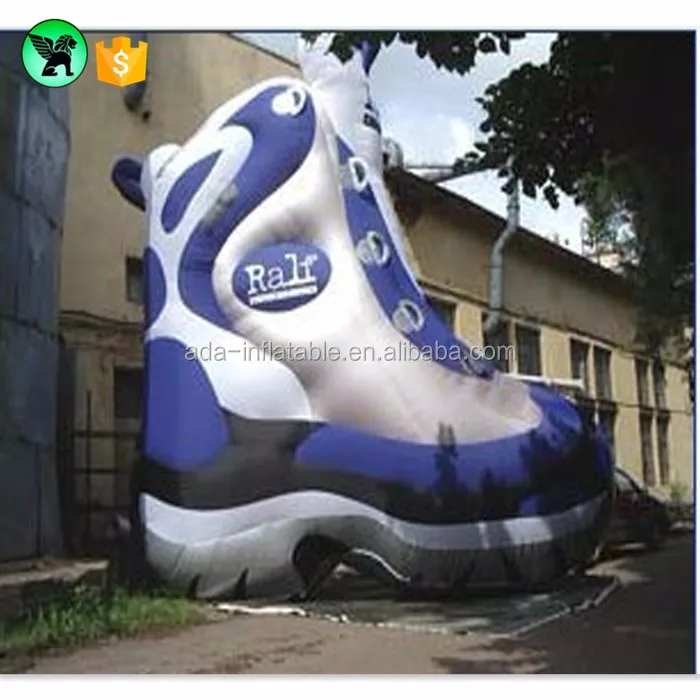 4m High Advertising Inflatable Shoes Giant Red High Heel Inflatable For ...