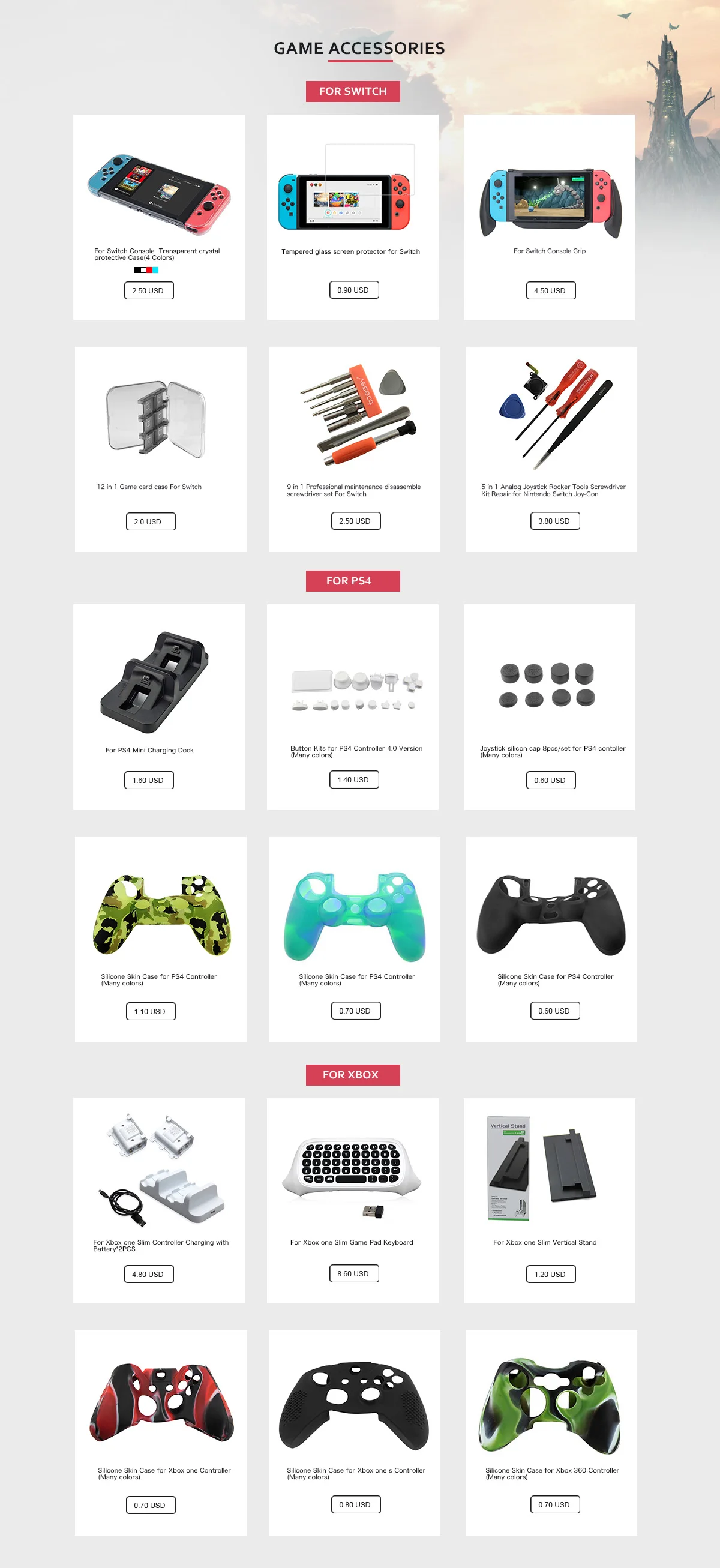 Honson Electronic (Shenzhen) Co., Ltd. - Game Controller, Game Case