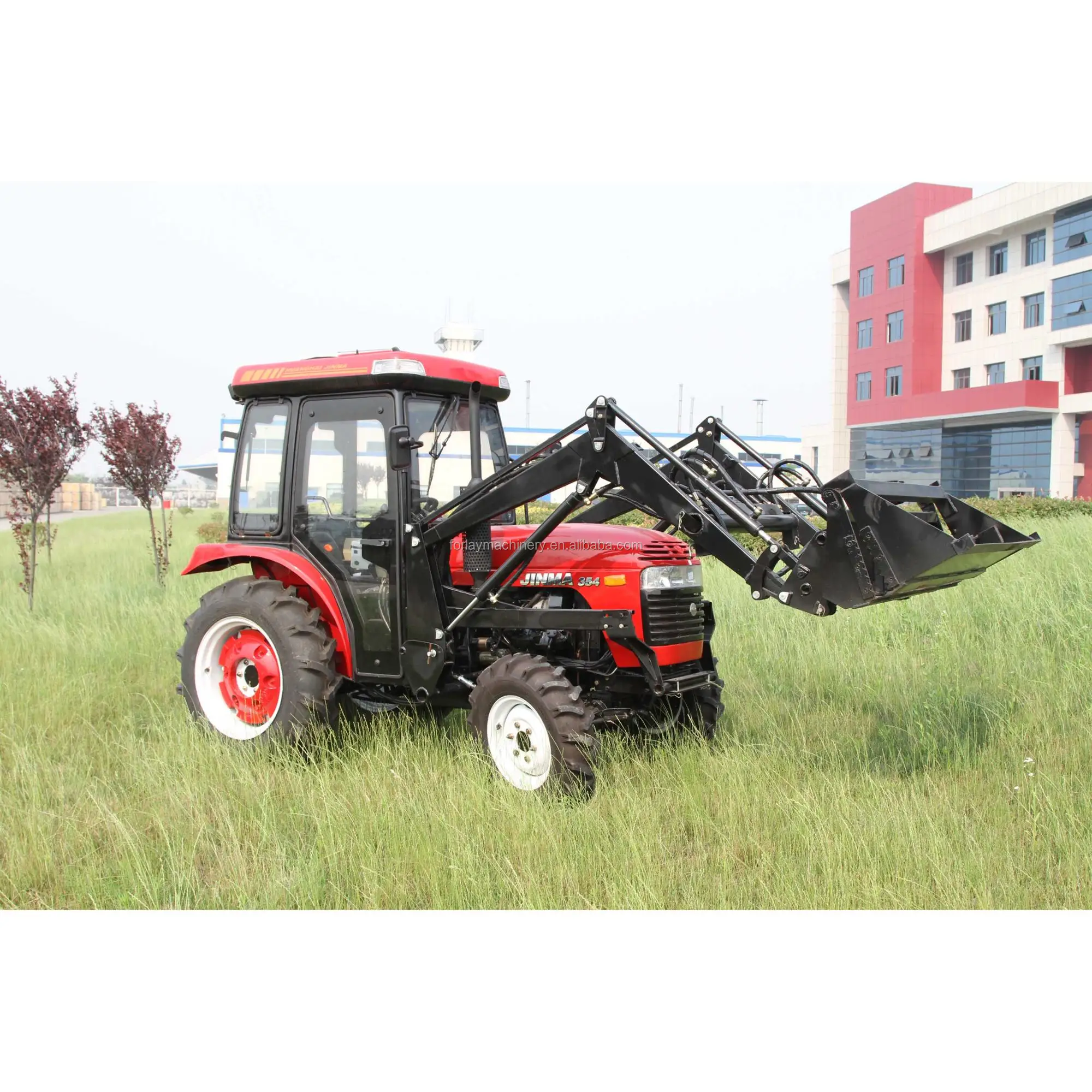 Jm 354 Jinma Mini Garden Tractors 35hp Tractor With 4 In 1 Front End ...