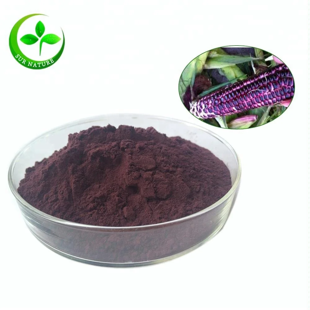 Ofrecer Maíz Morado Extracto Polvo 25% Antocianina - Buy Maíz Púrpura ...