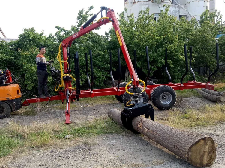 Forestry Equipment - Efficient Wood Grabber & Timber Loader