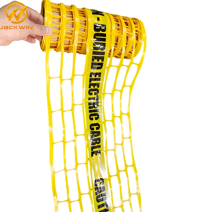 20cm*100m Plastic Safety Warning Tape Underground Detectable Mesh - Buy ...