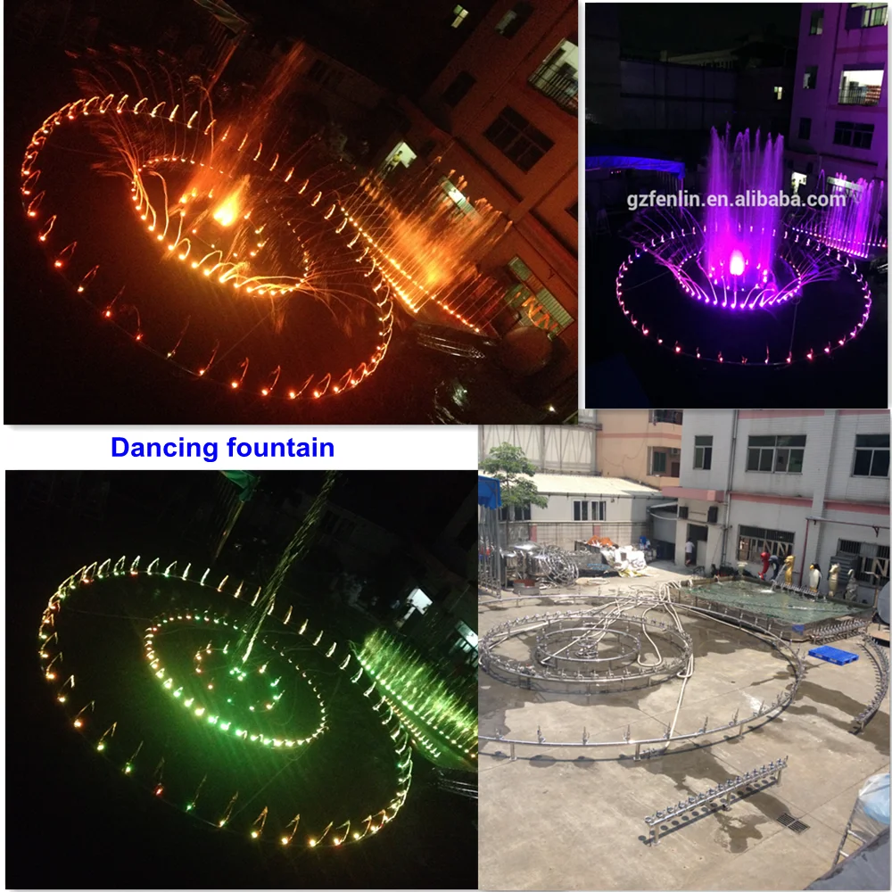 Customized Stainless Music Water Dancing Fountain
