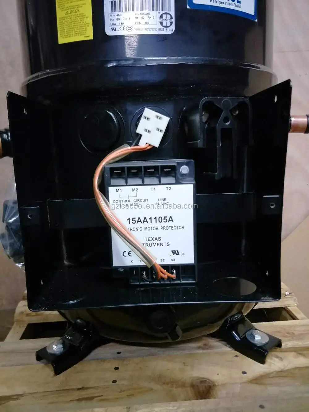 20hp Bristol Refrigeration Piston Compressor H2ng244dpef - Buy Bristol ...