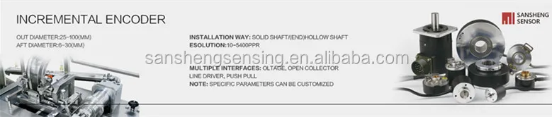 Opticcal Rotary Encoder Disks Absolute Encoder Hollow Shaft Stepper ...