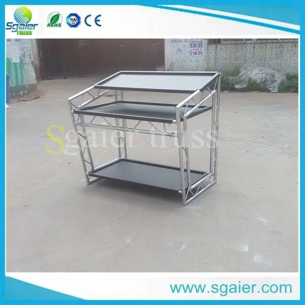 Indoor Aluminum Truss Dj Table For Disco - Buy Dj Table,Truss Dj Table ...