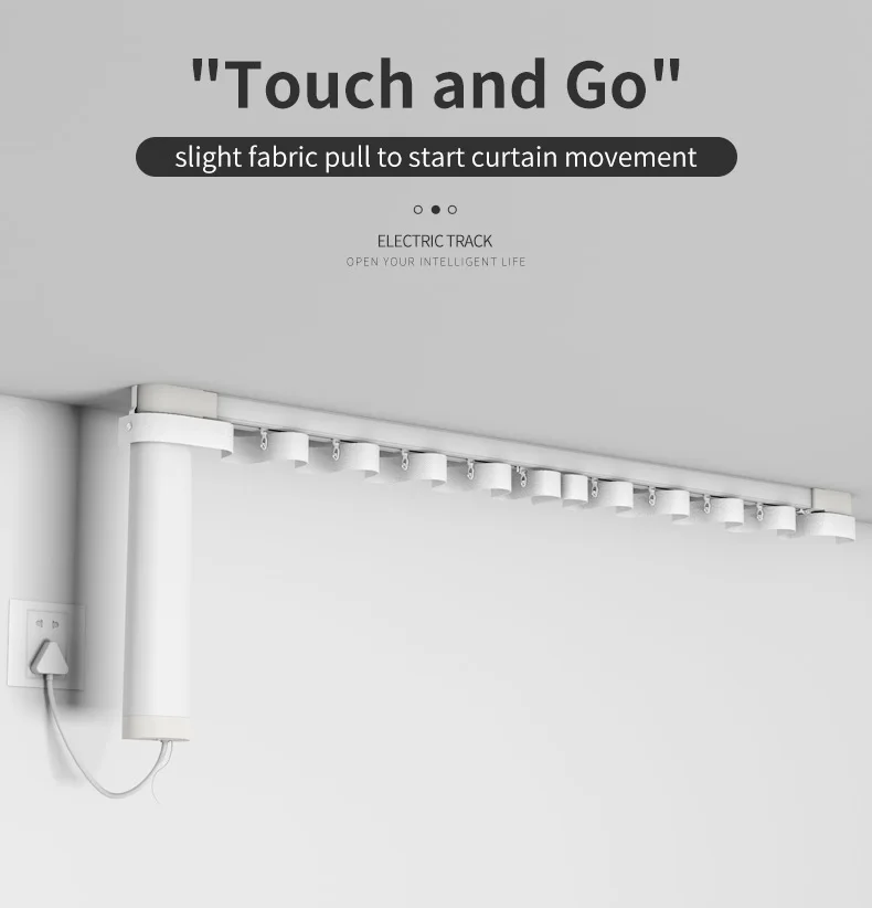 Smart Electric Curtain Control - Heavy-Duty Silent Tracks