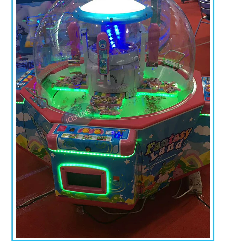 2019 Guangzhou Factory Hot Sales Arcade Games Sweetland4 Prize Claw ...