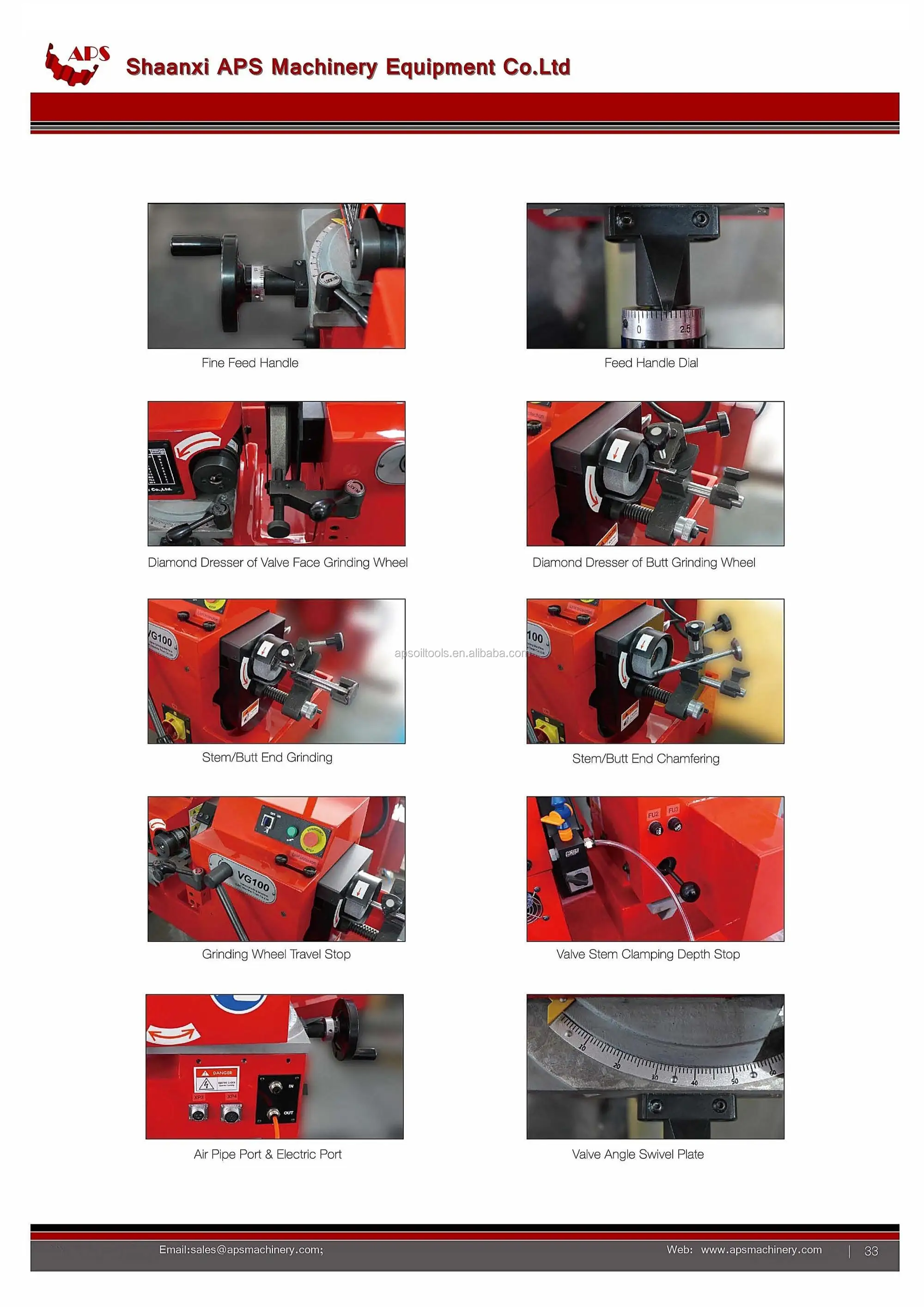 New Xian/auto Valve Grinding Machine/ Valve Grinder Vg100 - Buy Valve ...