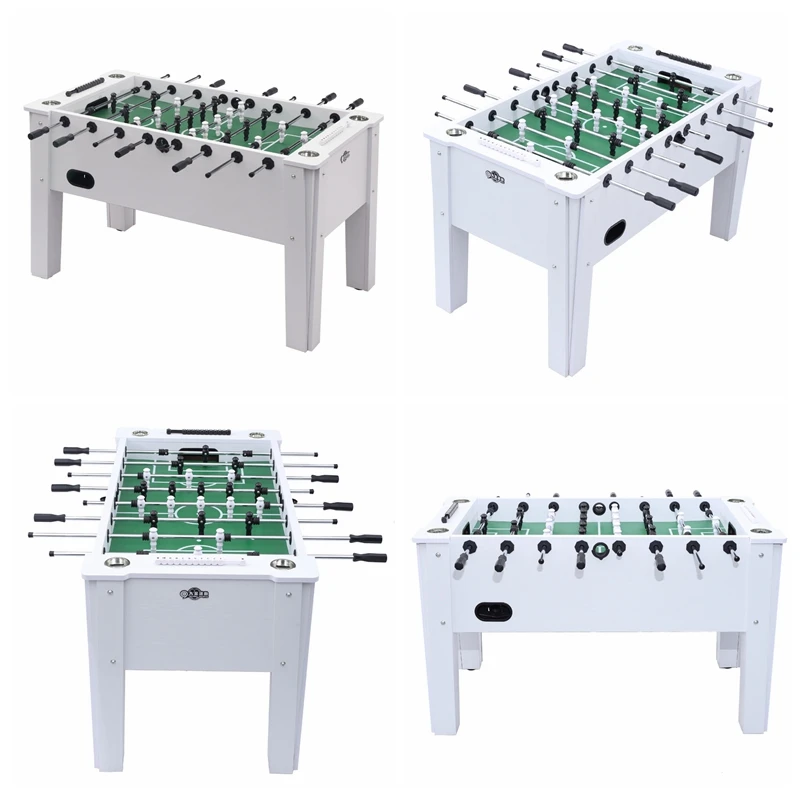2017 New 5ft Wooden White Football Table Best Price Kicker Table With ...