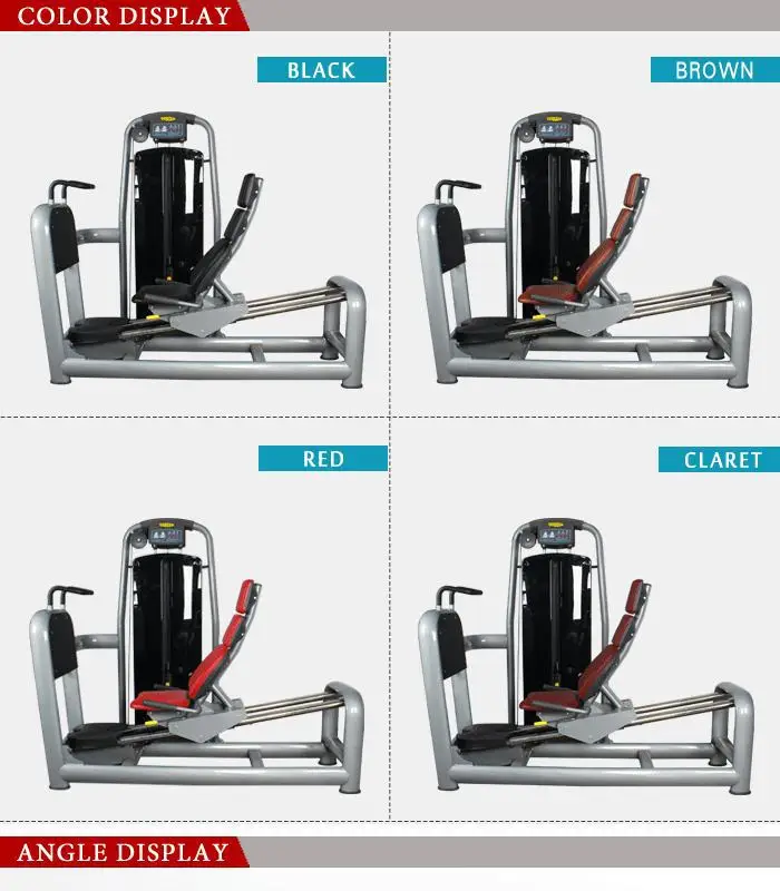 Professional Fitness Equipment Seated Exercise Machine Leg Press - Buy ...