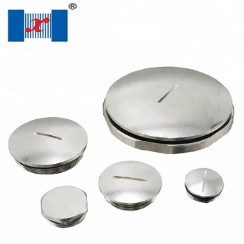 Pg11 Round Head Blind Plug Metal Hole Stop Plug Waterproof Ip54 - Buy ...