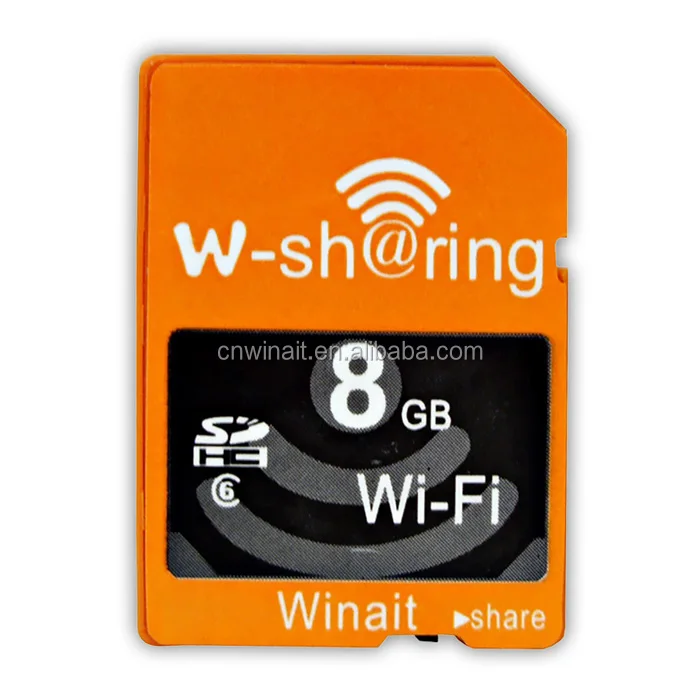 Winait 8GB Wireless Wifi Memory Card - SD Card with GUA