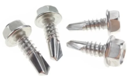 Hex Washer Head Stainless Steel Teck Self Drilling Screws