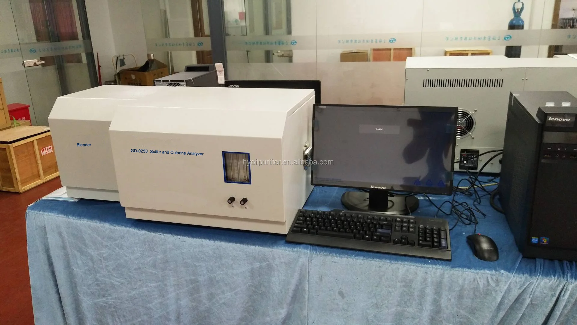 Lab Micro Coulometric Titration - Sulfur & Chlorine Testing