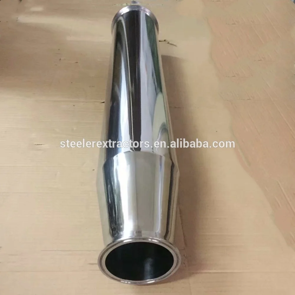 Sanitary Triclamp Pipe Spools Columns 6"x36 Inch with 4"X6" Concentric ...