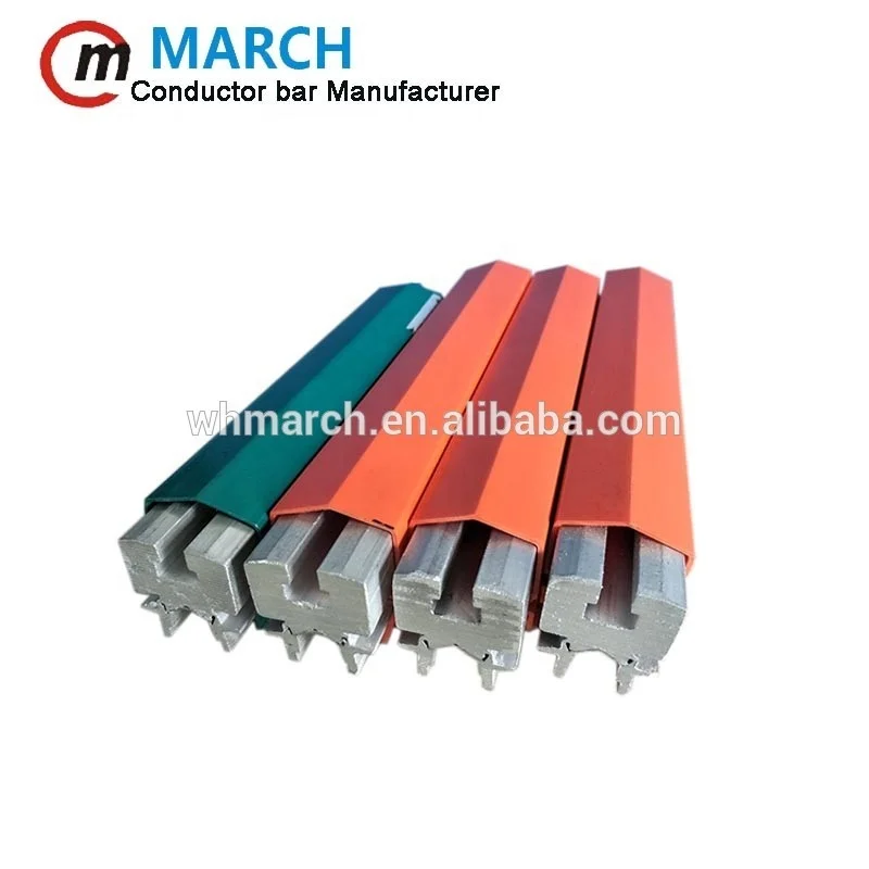 630A-2500A Aluminum Conductor Bus Bar for Crane, Hevibar III Busbar