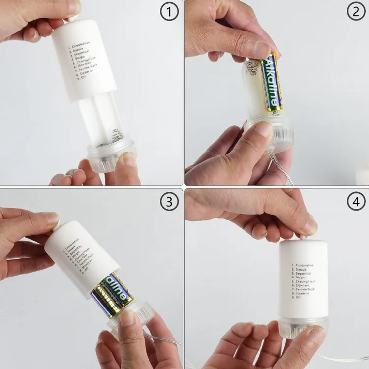 Remote Crackers Indoor 120 Lights Led Fireworks Lights For Christmas ...