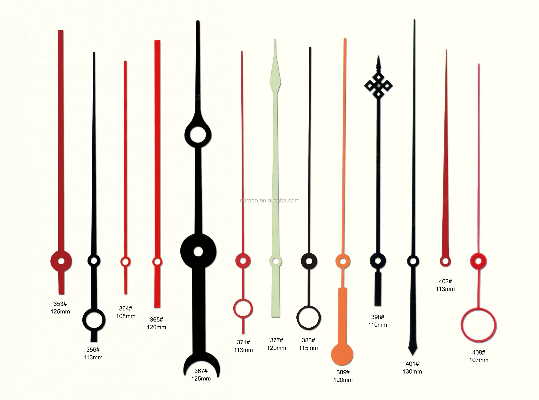 Customized Metal Long Second Clock Hands for Back to School