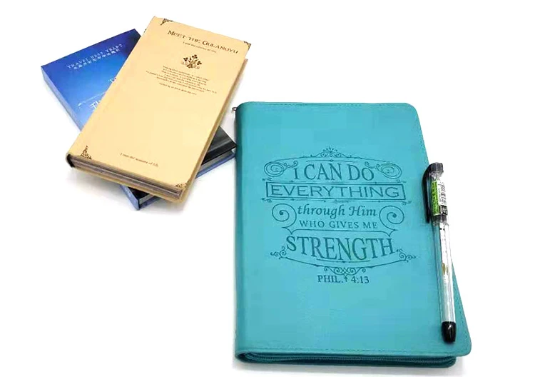 Hot Quality Luxury Journal Notebook Custom Writing Blank Pu Leather ...