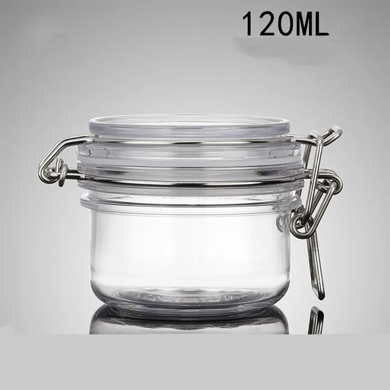 Hair Mask Plastic Container 200ml Empty Pet Jar With Bamboo Lid Wooden ...