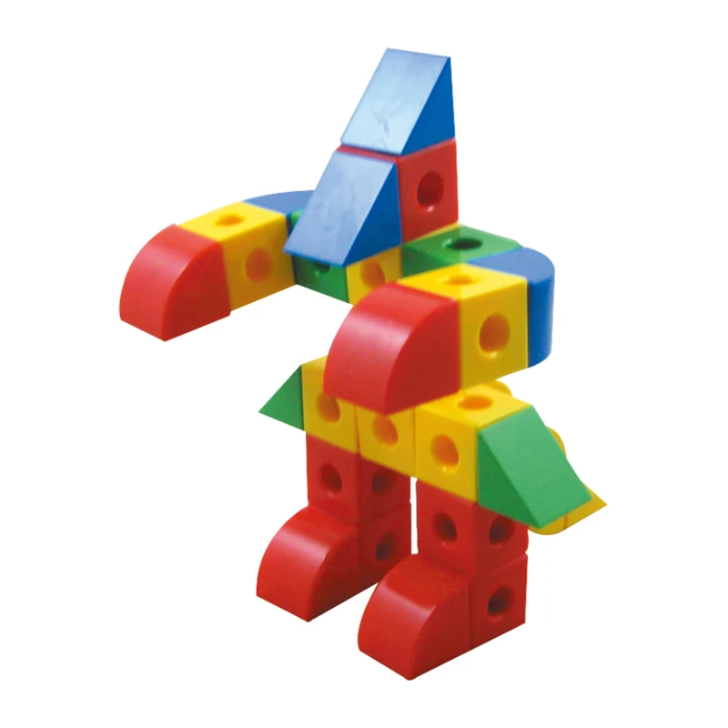 Plastic Snap Connecting Linking Construction Cubes Kids Toys Other ...