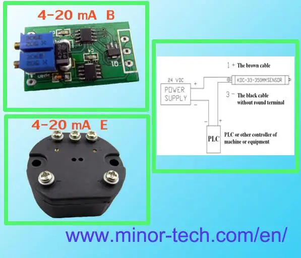 Signal Converter - Linear Sensor with 4-20ma Output