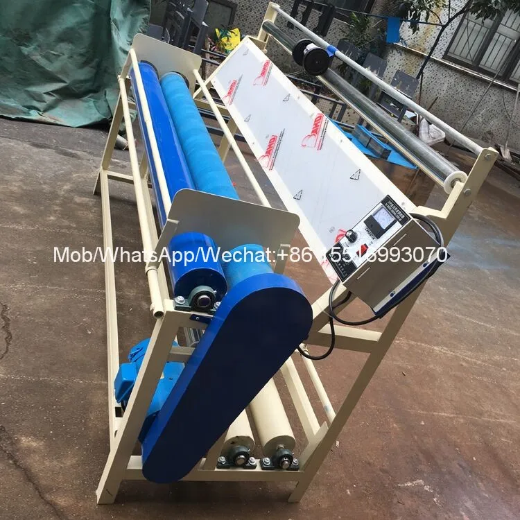 Cloth Roll to Roll Fabric Winder Roll Counter Fabric Rolling Machine ...