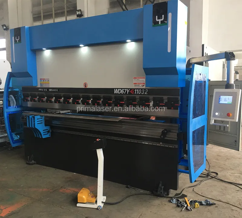 Hydraulic Press Brake Machine Wc67k 125t Durma Press,4m Bending Machine - Buy Cnc Synchronized ...