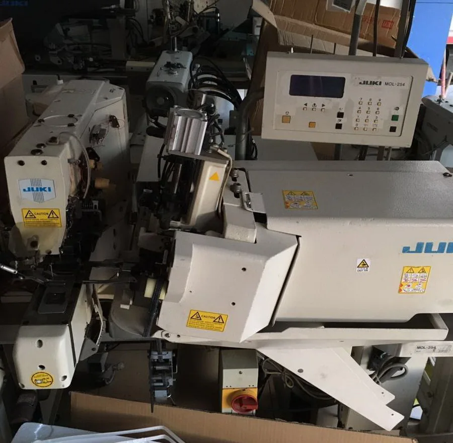 Good Condition Original Used Juki-254 2-needle Automatic Belt-loop ...