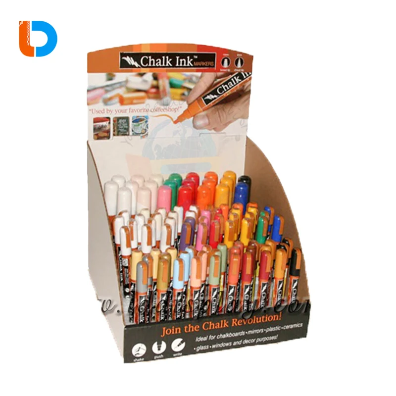 Custom Cardboard Stationery Design Grocery Store Design Display Racks ...