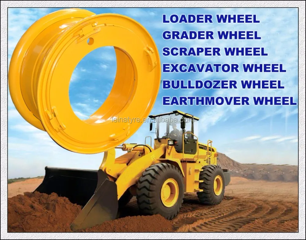 Good Quality OTR Wheel Rim 49x19.50/4.0 by LEINA Tyre