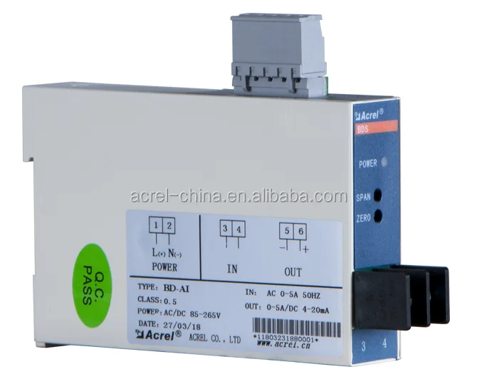 Ac Current Transducer With Rs485-modbus Communication,0-10v Output,Bd ...