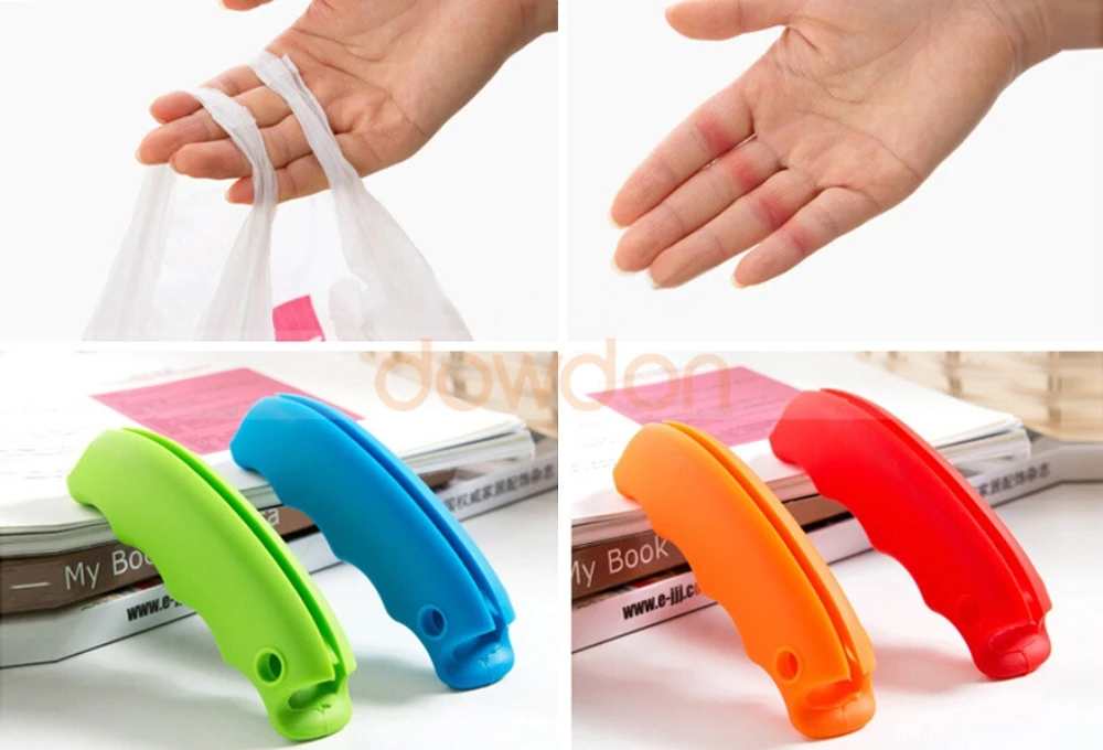 Portable Finger Clip Shopping One Trip Bag Grip Handle - Buy Bag Handle ...