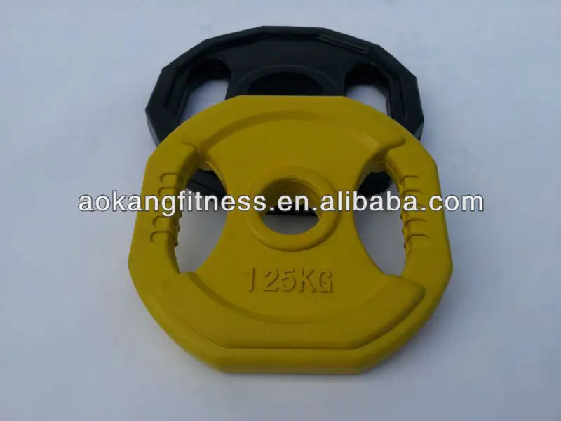 Octagon Rubber Coated Weight Lifting Plates - Buy Weight Plates,Rubber ...