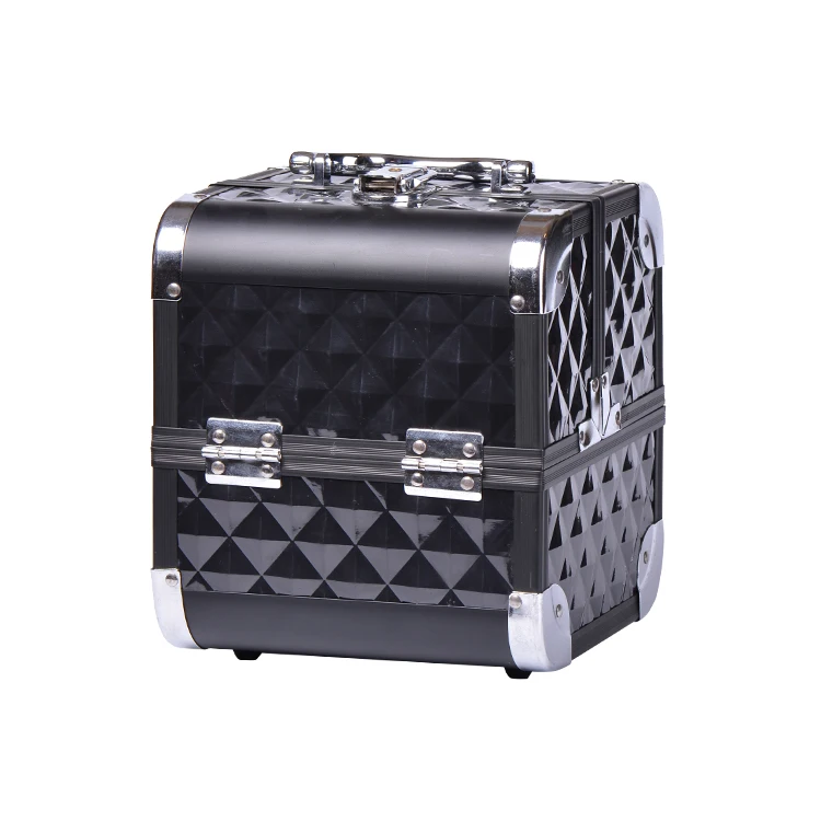 New Design Locking Aluminum Vanity Case,Compact Cosmetic Organizer With ...