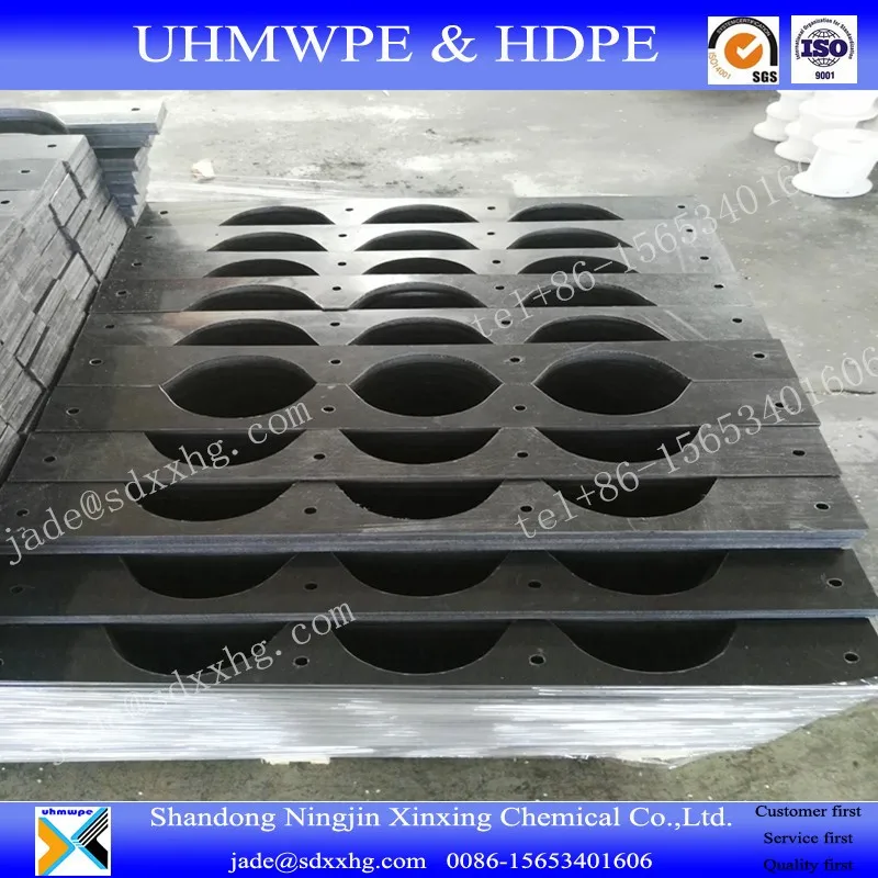 Hdpe Pipe Support Blocks/pe Plastic Pipe Spacers/plastic Uhmwpe Support ...