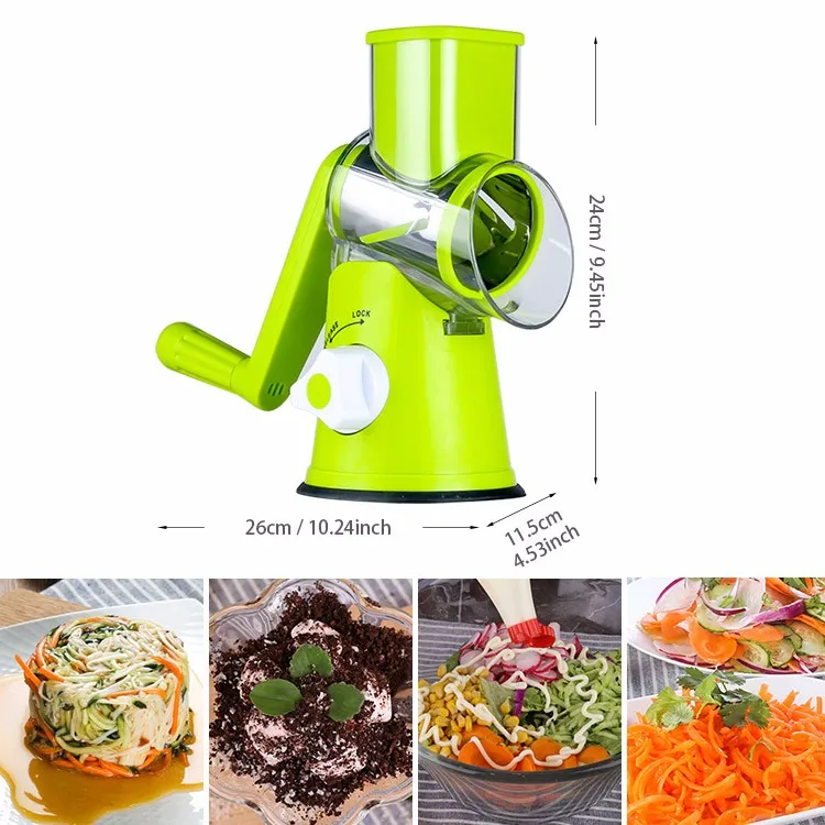 Multifunctional Rotary Swift Chopper With 3 Blades For Home Use - Buy ...