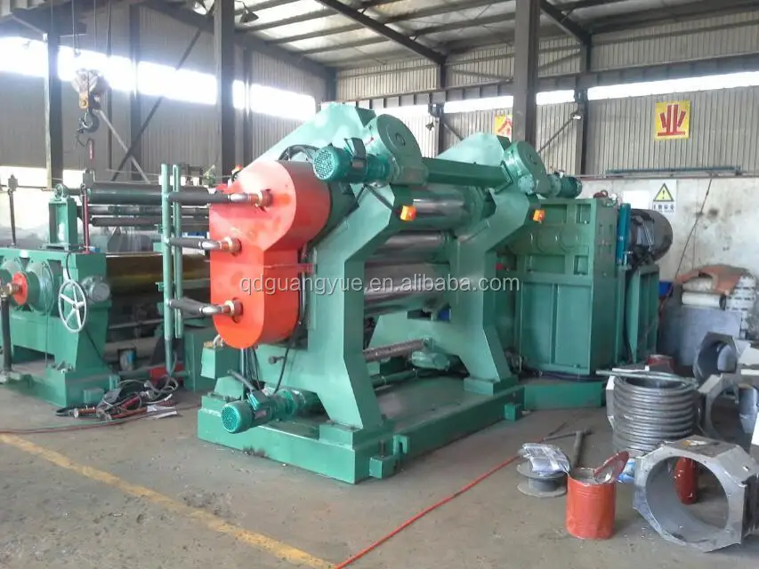 Two-roll rubber calender for conveyor belt Products from Qingdao ...