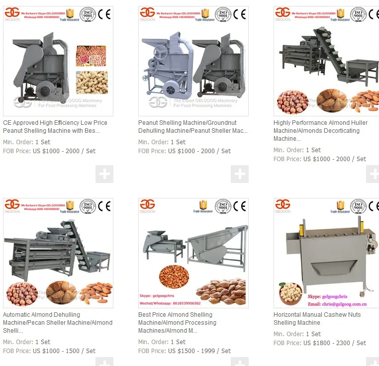 Professional Automatic Walnut Shell Breaker Removal Cracker Peeling ...