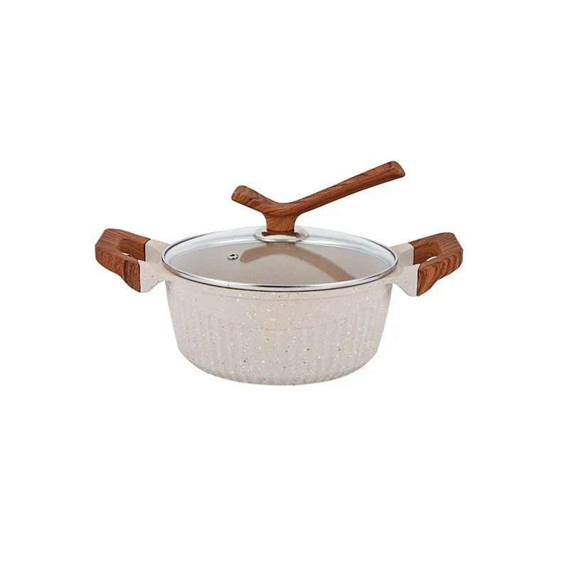 Greblon C3 Granite Non-stick Coating Aluminium Cookware Sets Stock Pot ...