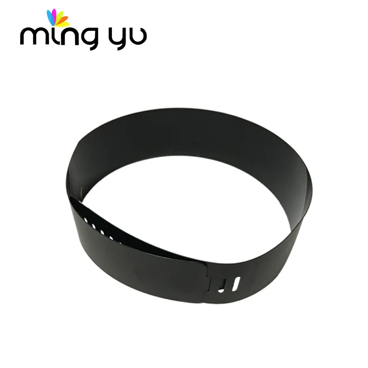 Pvc Printed Garment Accessories Men's Shirt Packing Plastic Collar Band ...