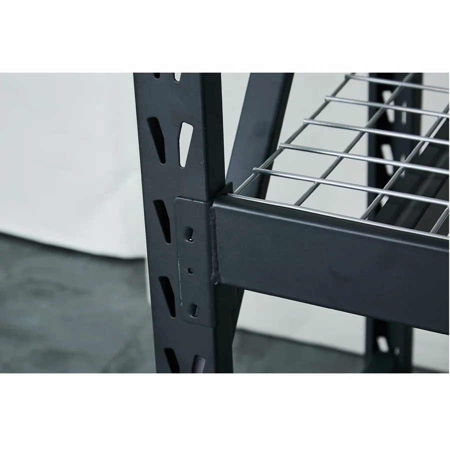 Hoifat Industrial Warehouse Modular Black Sturdy Heavy Duty Wall Metal ...