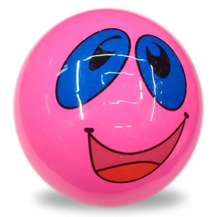 Smiley Face Labeling Pvc Inflatable Beach Ball For Kids Baby - Buy Pvc ...